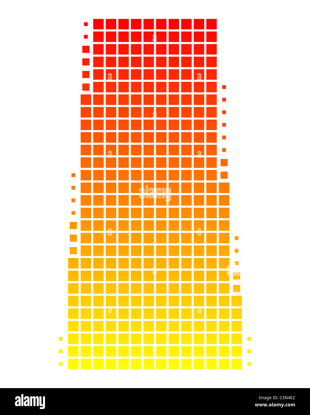 Map of Saskatchewan Stock Photo - Alamy