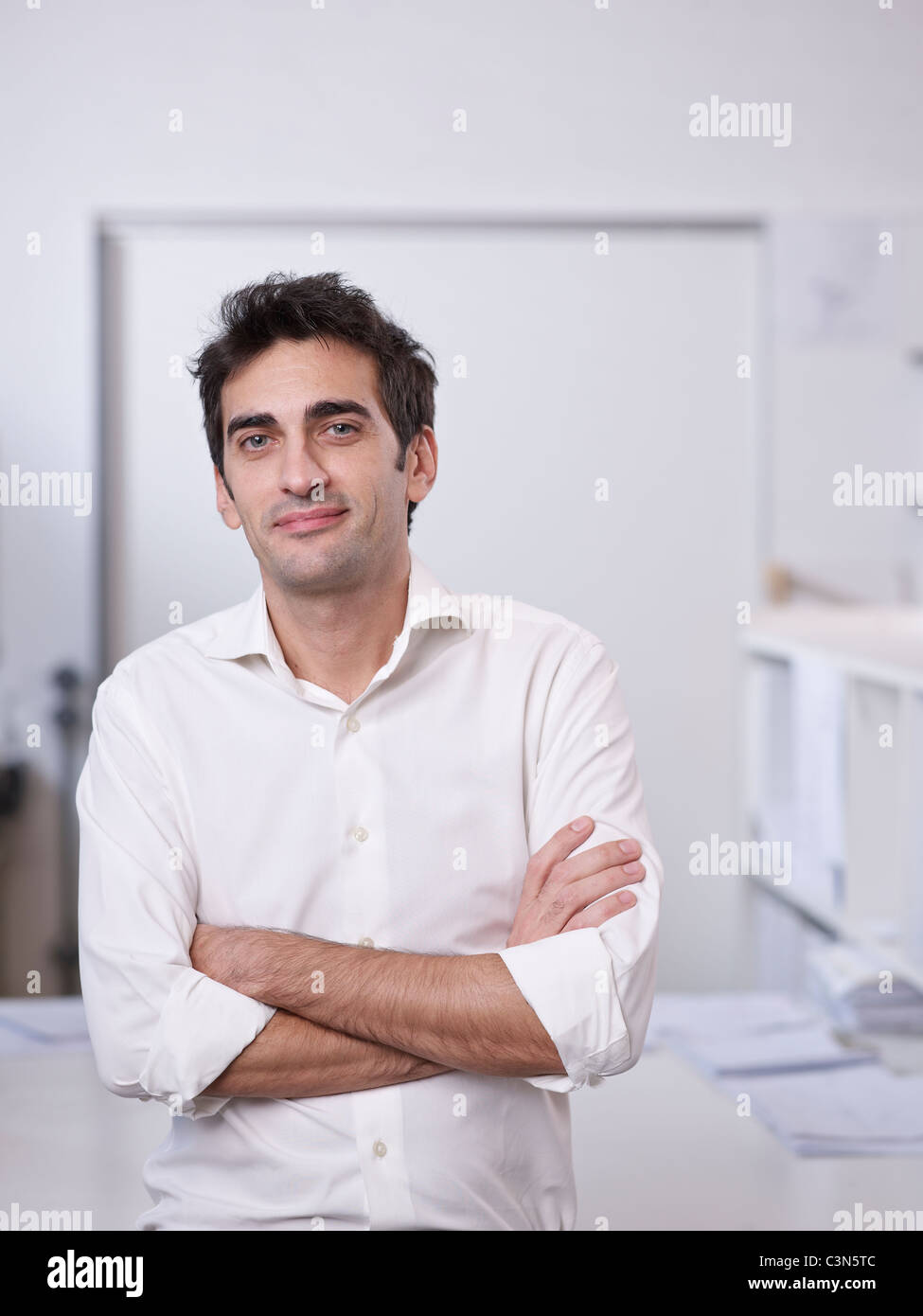 Portrait of Architect Stock Photo - Alamy