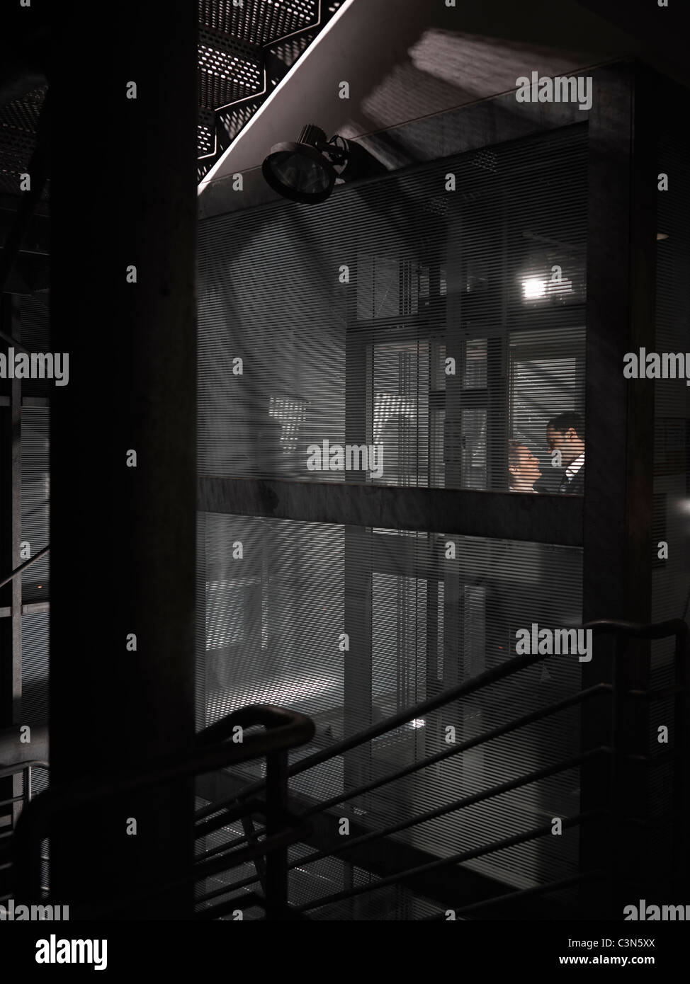 Couple kissing in elevator hi-res stock photography and images - Alamy