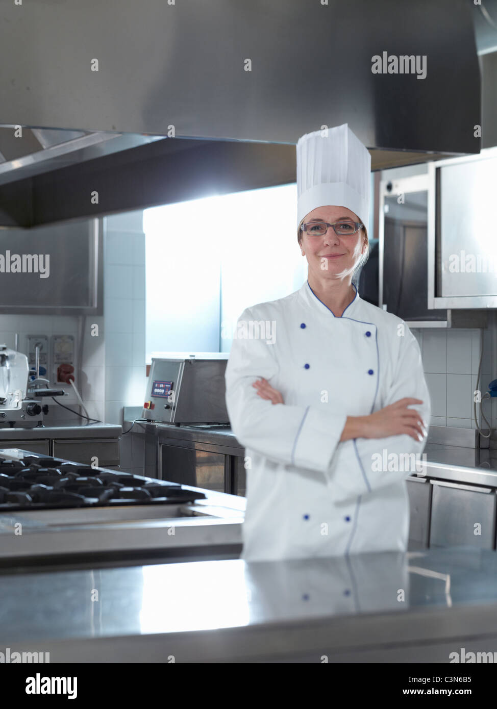 Professional head chef hi-res stock photography and images - Alamy
