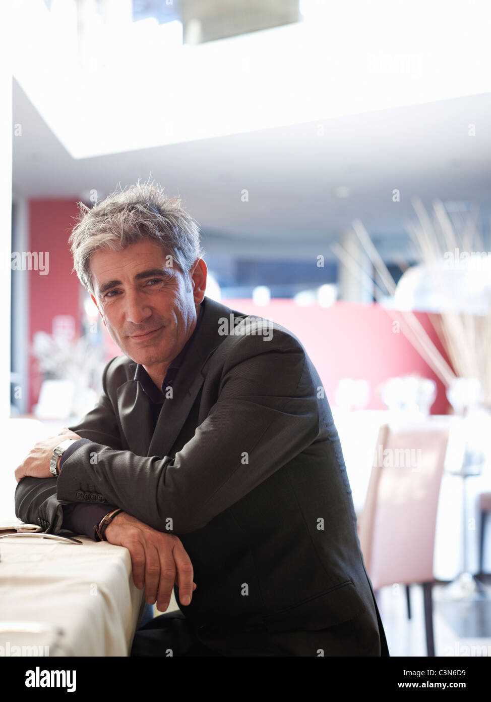 Portrait of Business Man Stock Photo - Alamy