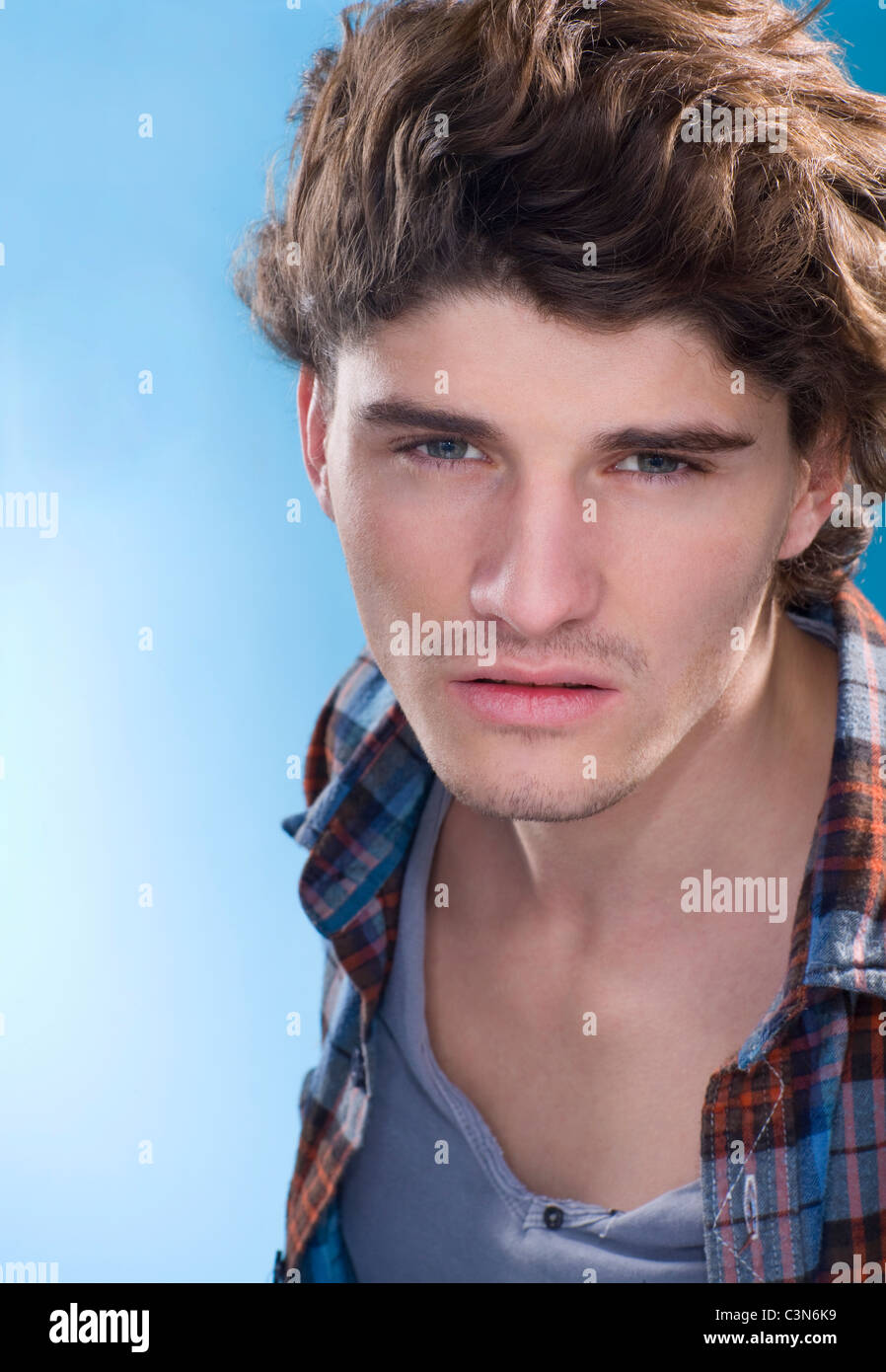 Male cut out serious hi-res stock photography and images - Alamy
