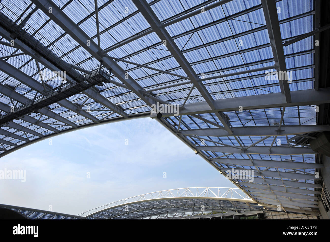 Roof on the Brighton and Hove Albion's new Football Stadium called the ...
