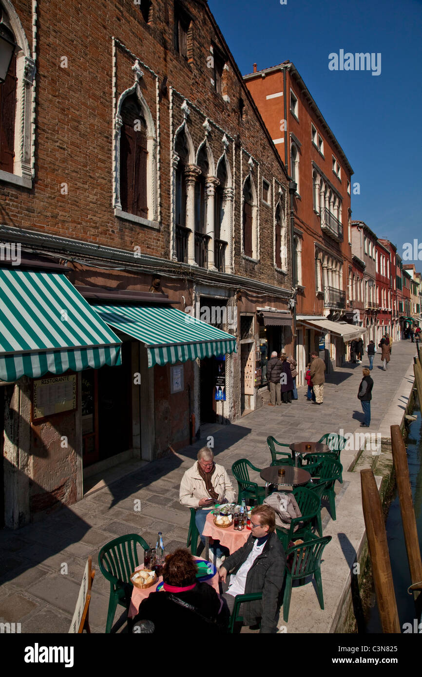 Murano Restaurant, Murano Island, Venice, Italy Stock Photo - Alamy