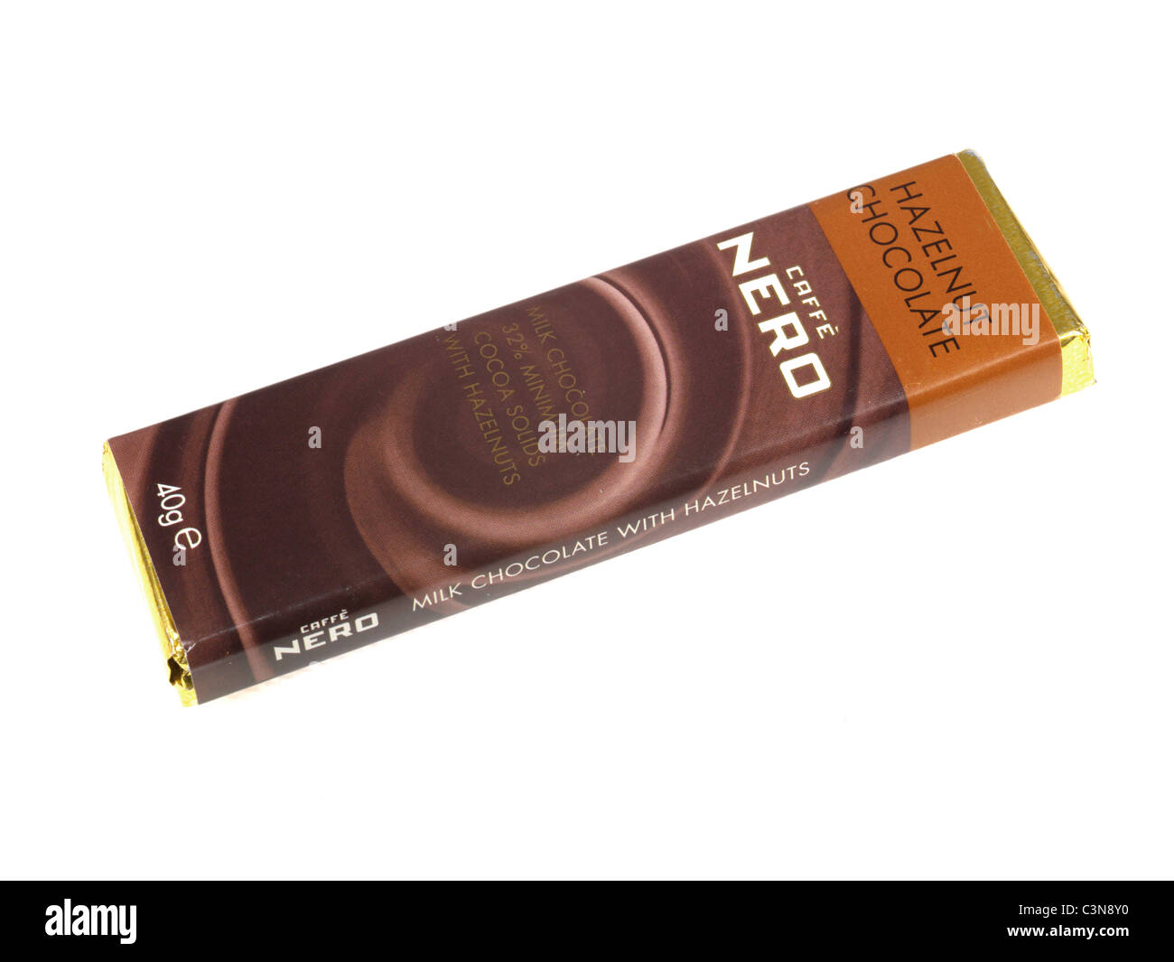 Cafe Nero Hazelnut Chocolate Bar Stock Photo - Alamy