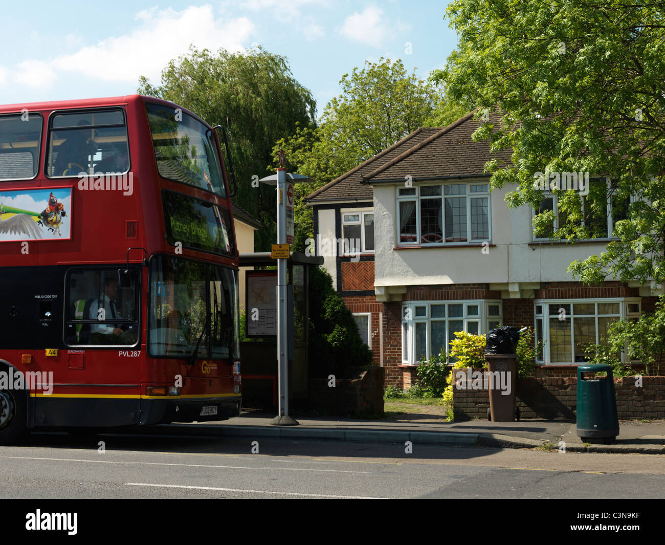 Double becker bus hi-res stock photography and images - Alamy