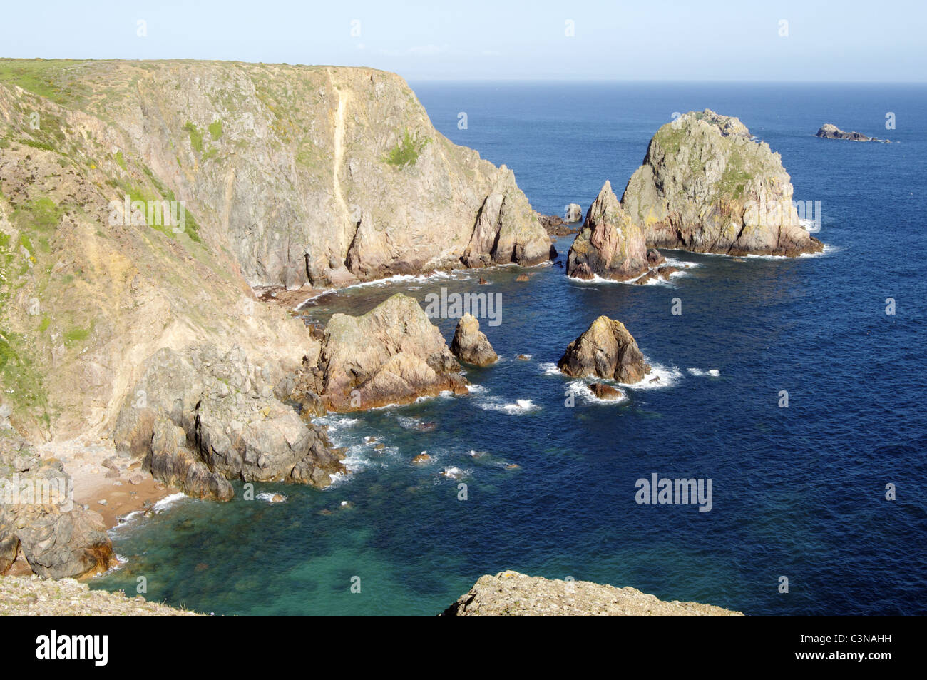 Telegraph bay alderney hi-res stock photography and images - Alamy