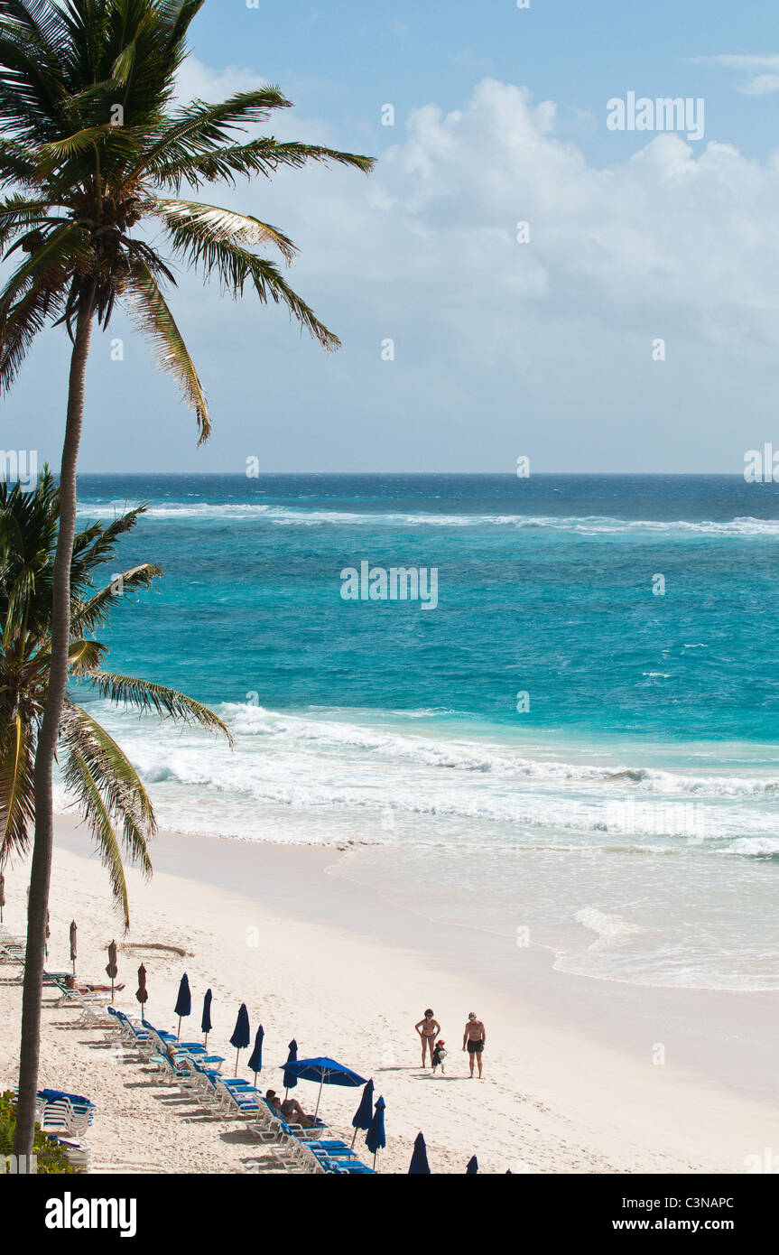 Crane Beach at Crane Beach Resort Barbados, Caribbean Stock Photo - Alamy