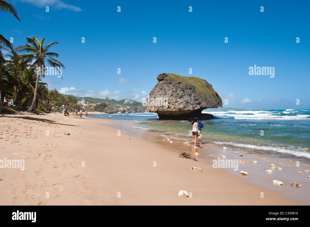 Bathsheba Beach Barbados, Caribbean Stock Photo - Alamy