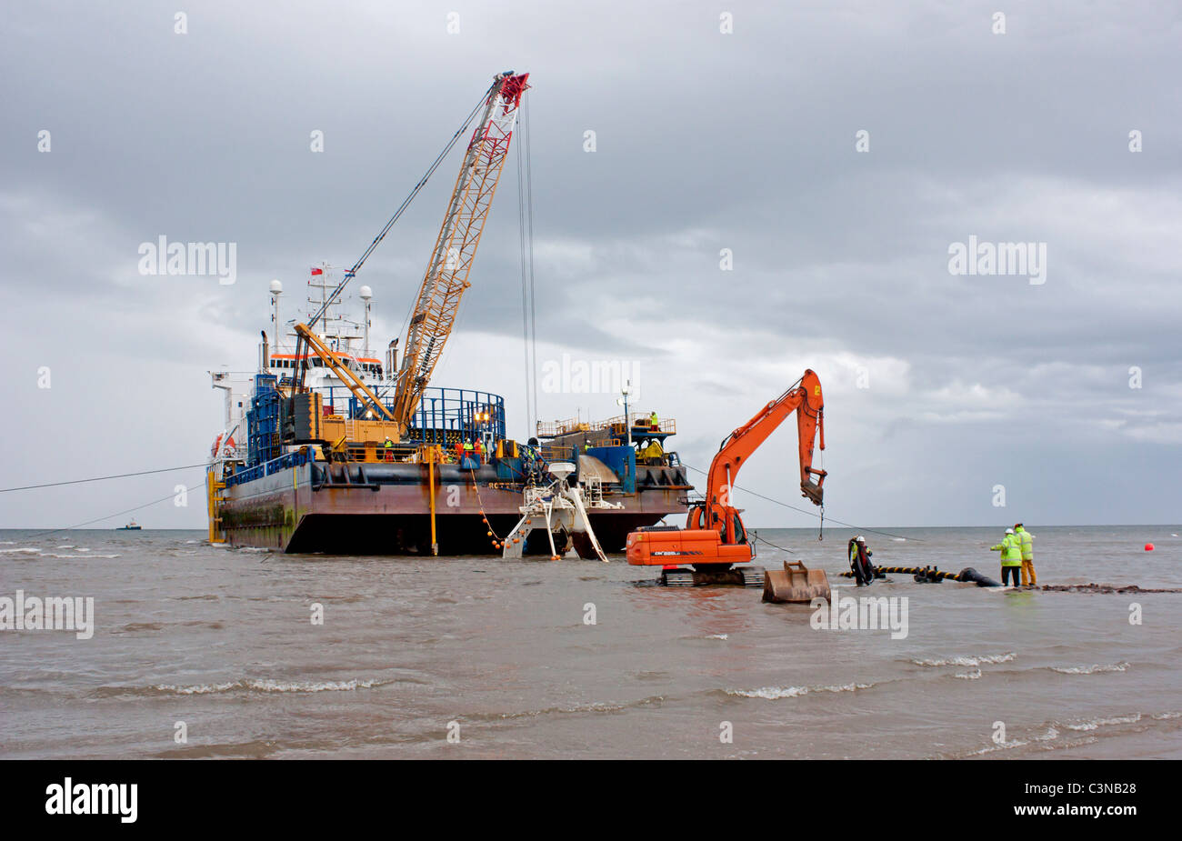 Laying Underwater Cables High Resolution Stock Photography and Images ...