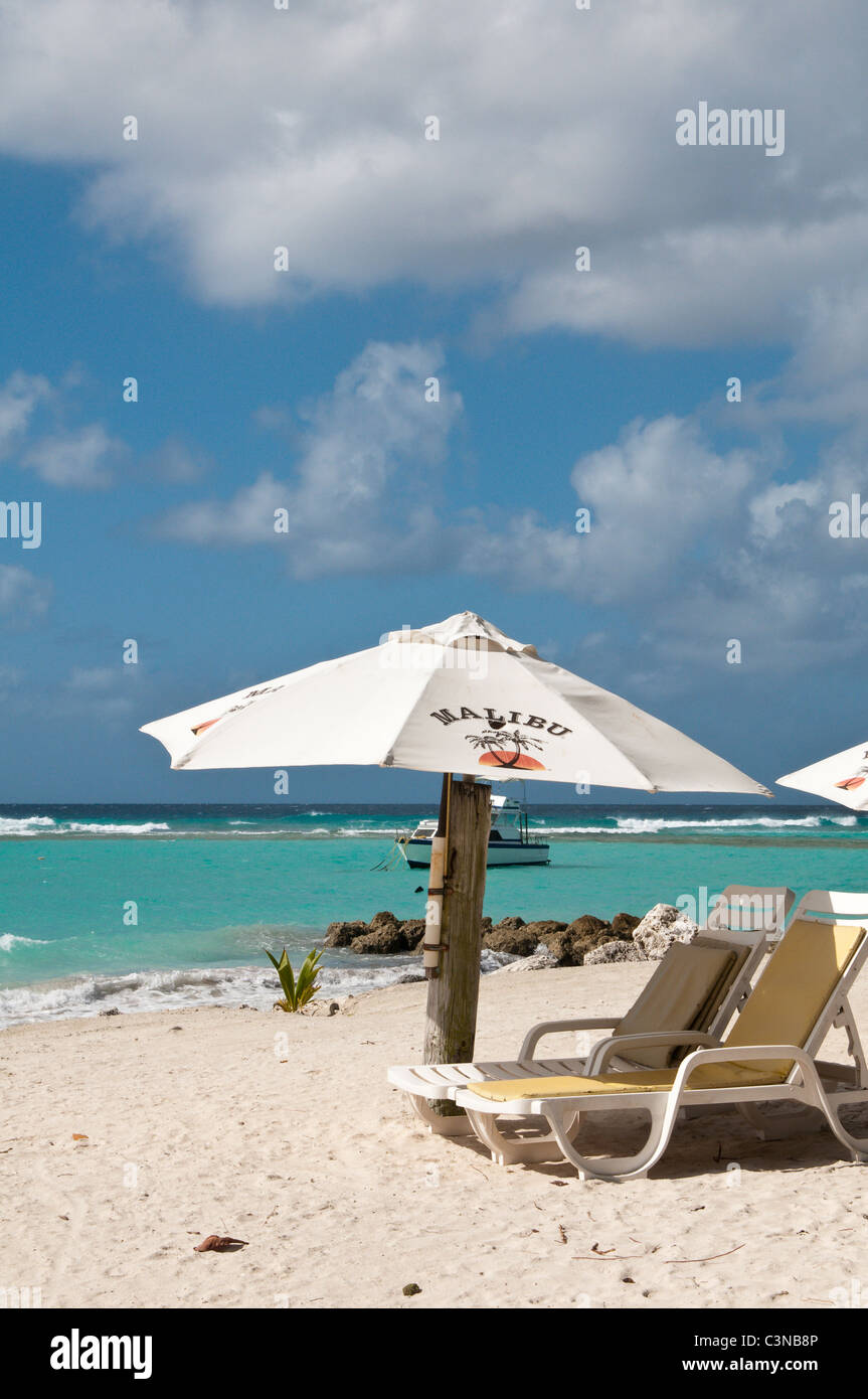 Carib Beach Barbados, Caribbean Stock Photo - Alamy