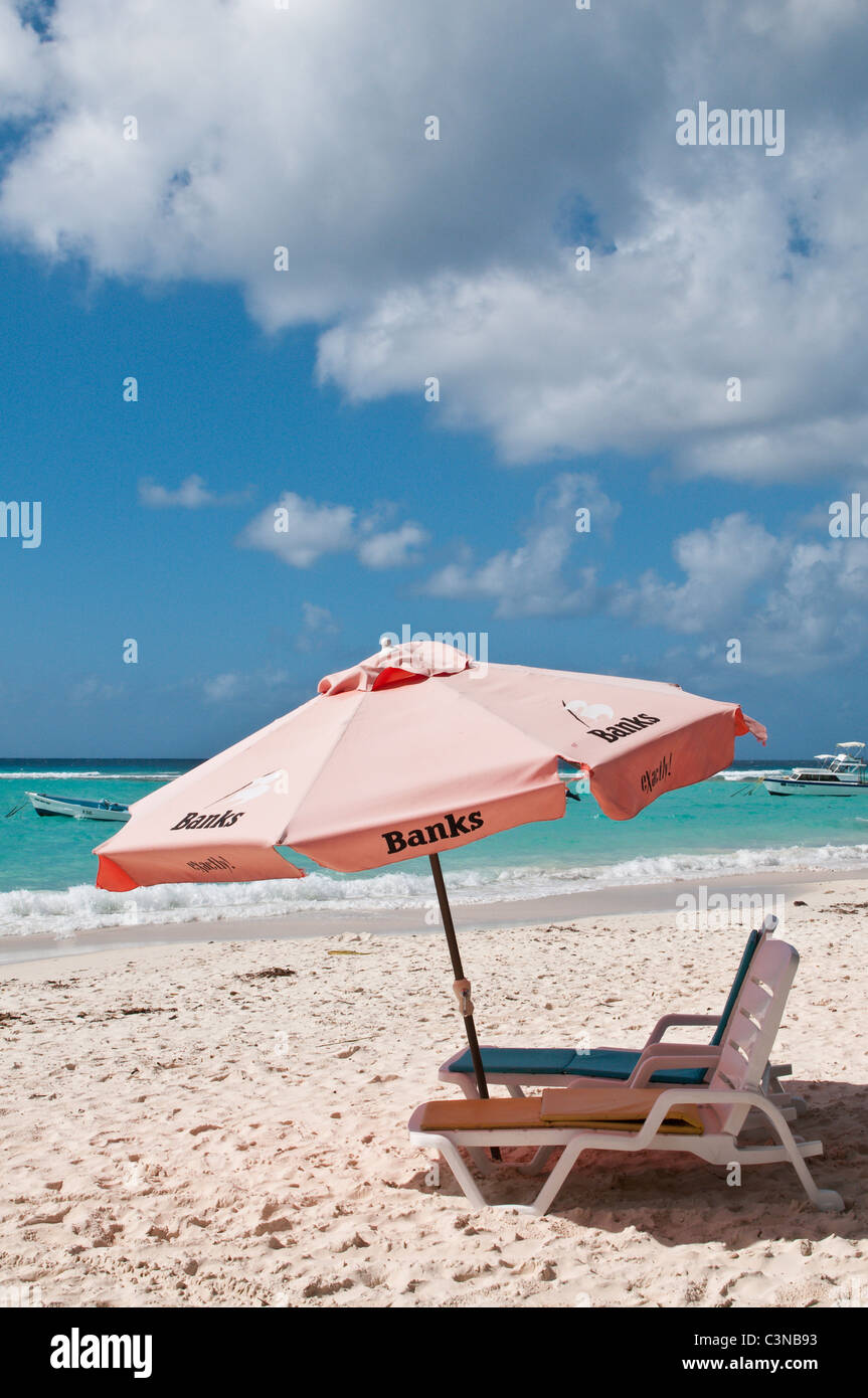Carib Beach Barbados, Caribbean Stock Photo - Alamy