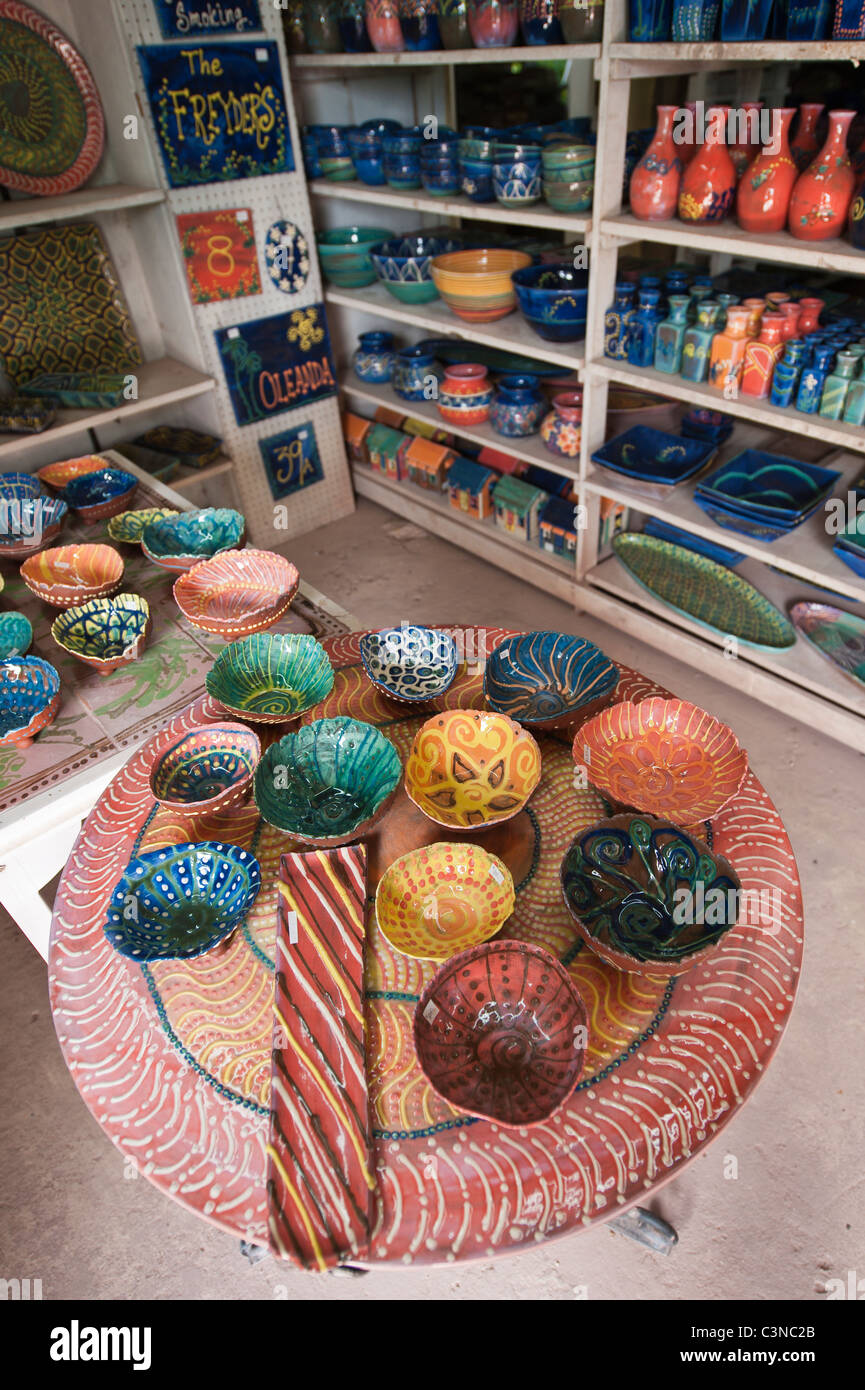 Earthworks pottery workshop studio barn factory Barbados, Caribbean ...