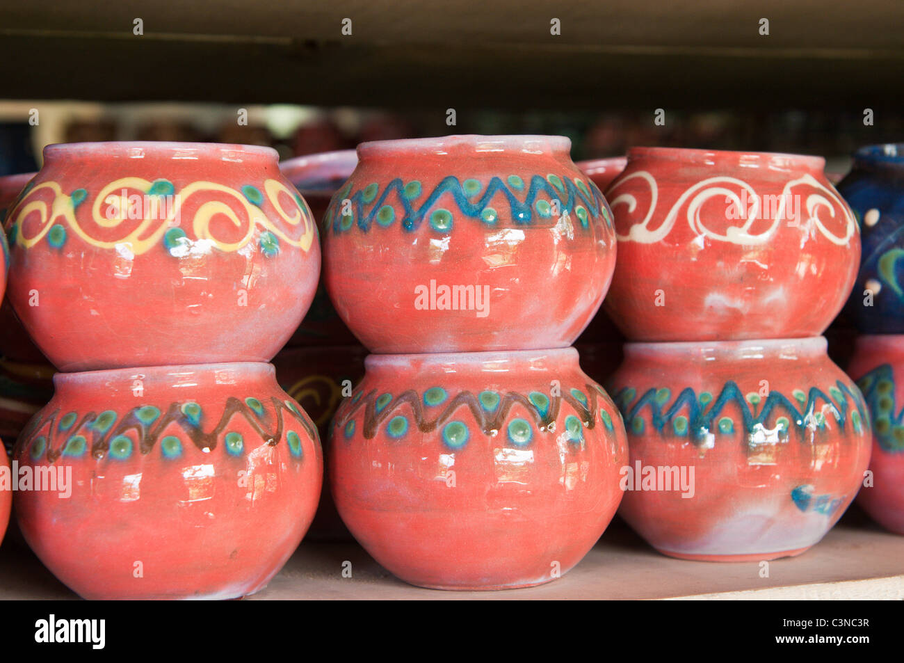 Glazed Pottery Red High Resolution Stock Photography and Images - Alamy