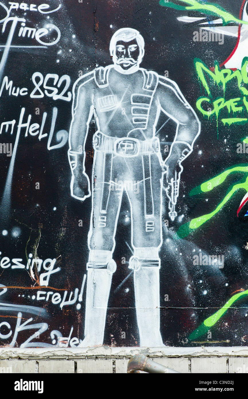 Graffiti in Munich, Germany Stock Photo - Alamy