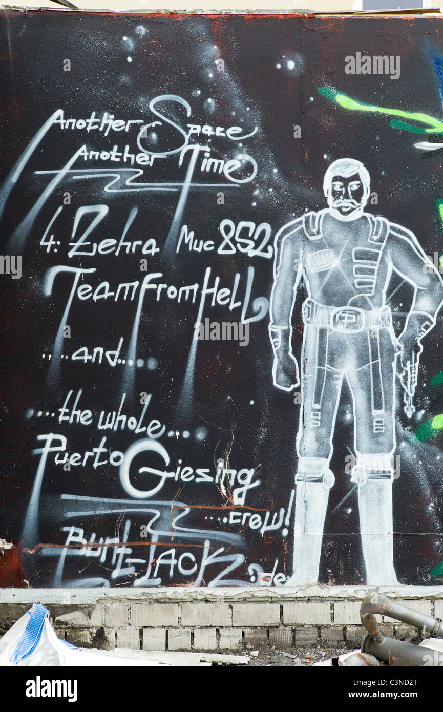 Graffiti in Munich, Germany Stock Photo - Alamy