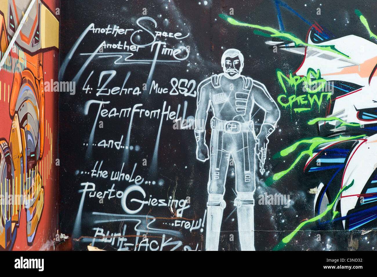 Graffiti in Munich, Germany Stock Photo - Alamy