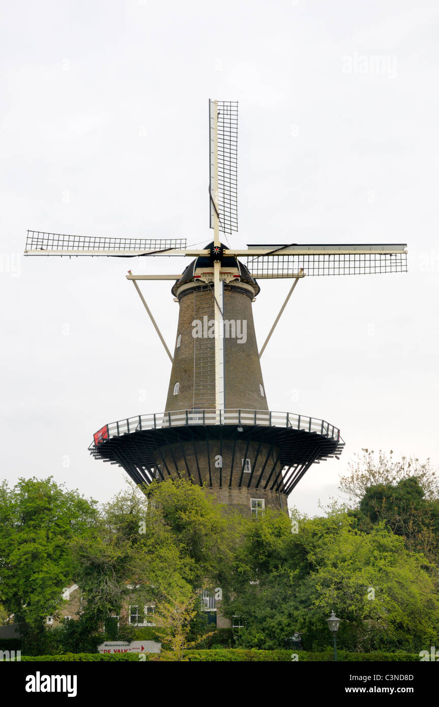 Windmill museum de valk hi-res stock photography and images - Alamy