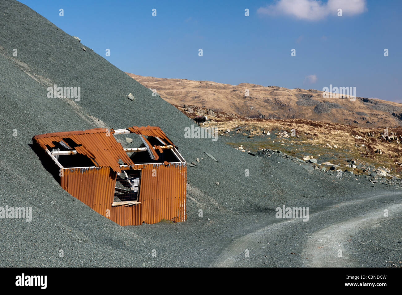 Honister Slate Mine and Quarry, Honister Pass, Cumbria, Lake District ...