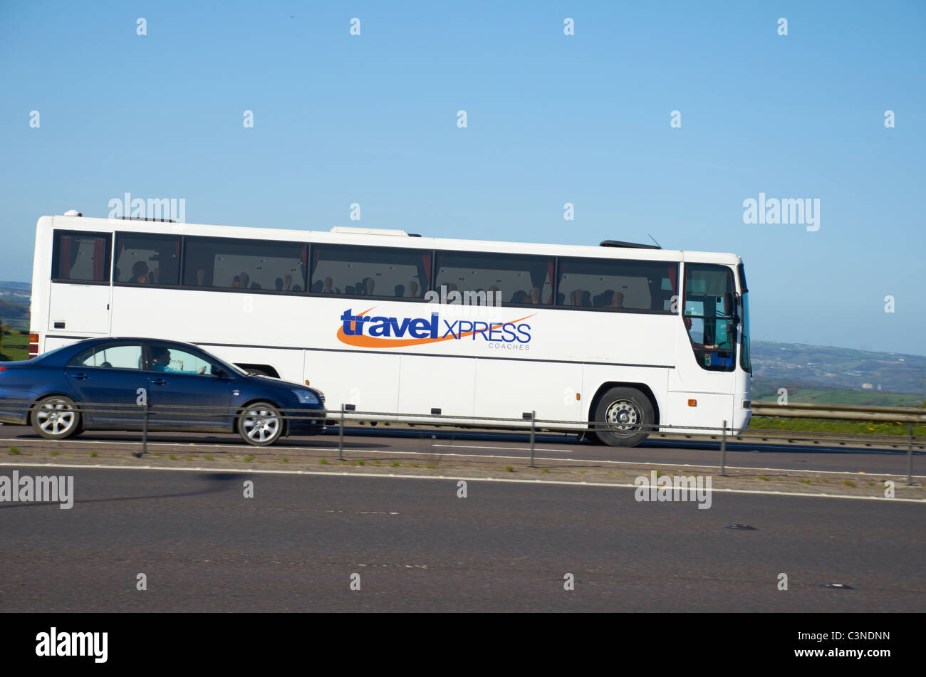Coach motorway hi-res stock photography and images - Alamy