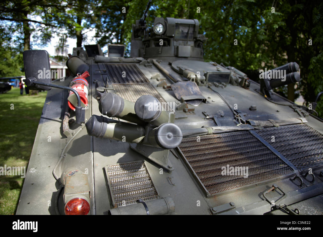 Alvis, FV103, Spartan, Armored Personnel Carrier Stock Photo - Alamy
