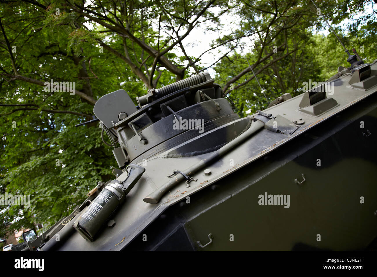 Alvis, FV103, Spartan, Armored Personnel Carrier Stock Photo - Alamy