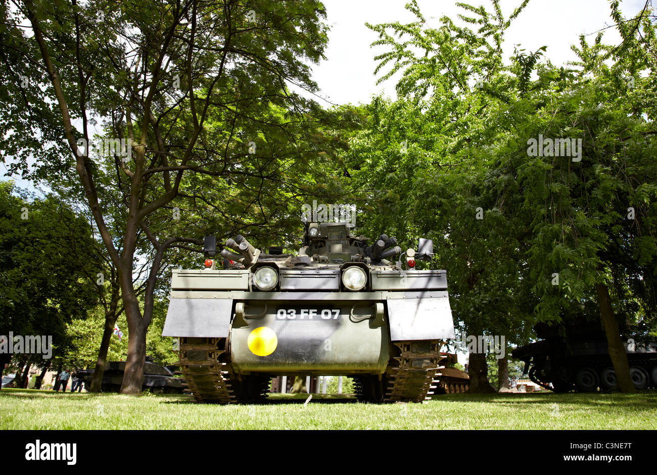 Alvis, Spartan , Armored Personnel Carrier Stock Photo - Alamy