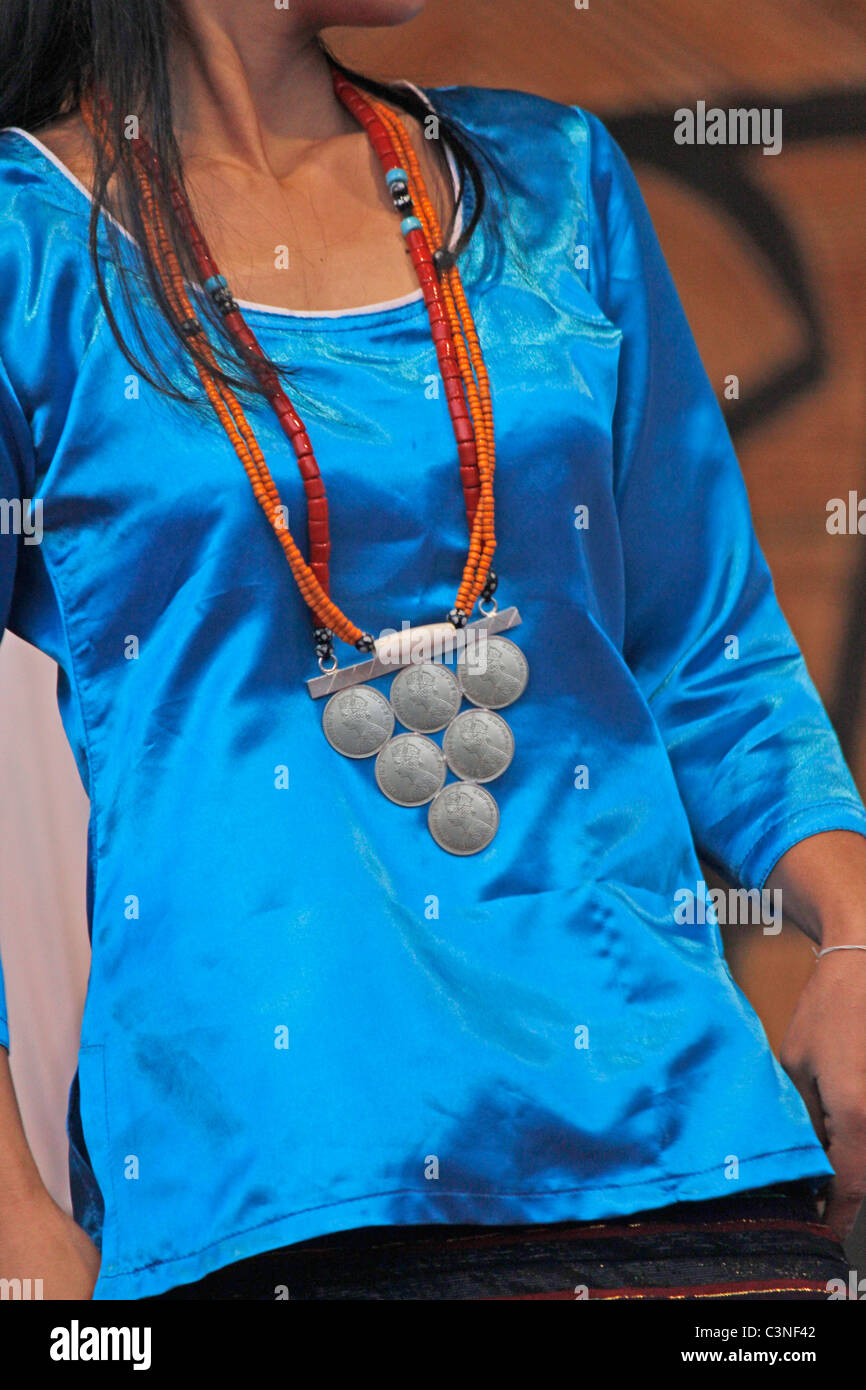 Tangsa tribes, women performing dance at Namdapha Eco Cultural Festival ...