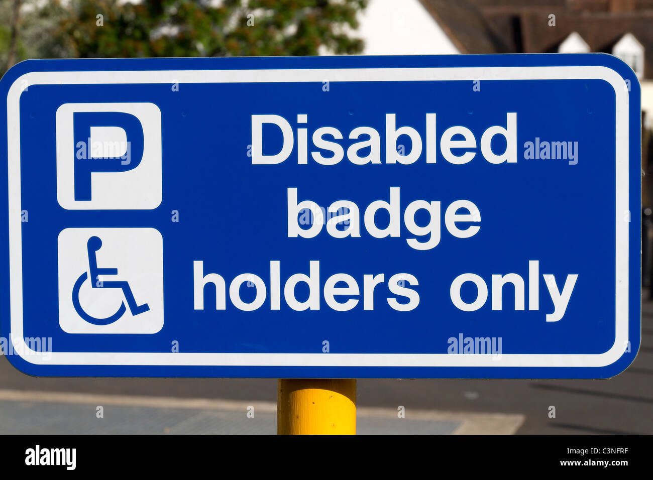 Disabled badge hi-res stock photography and images - Alamy
