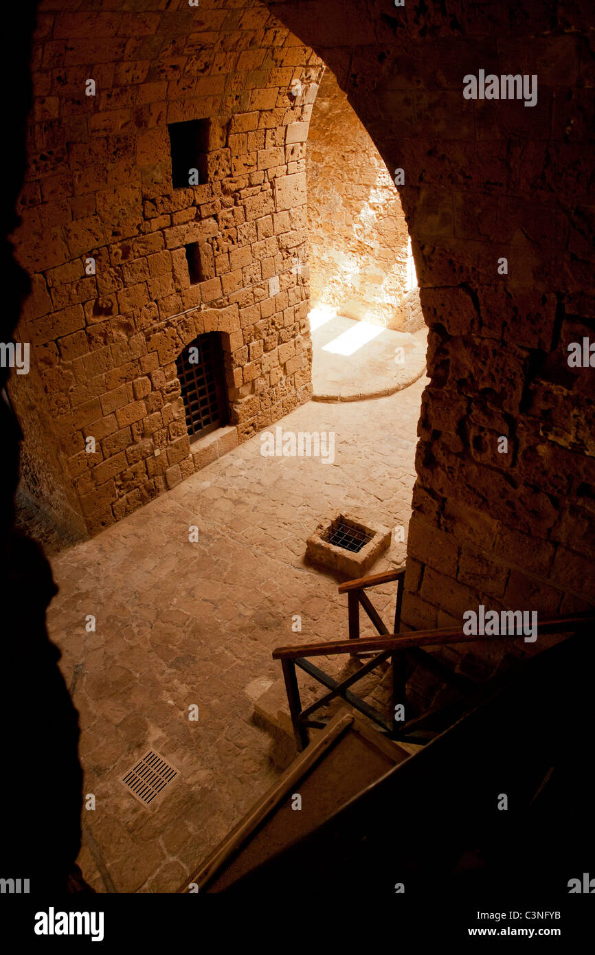 Inside Pahos Castle, Cyprus Stock Photo - Alamy