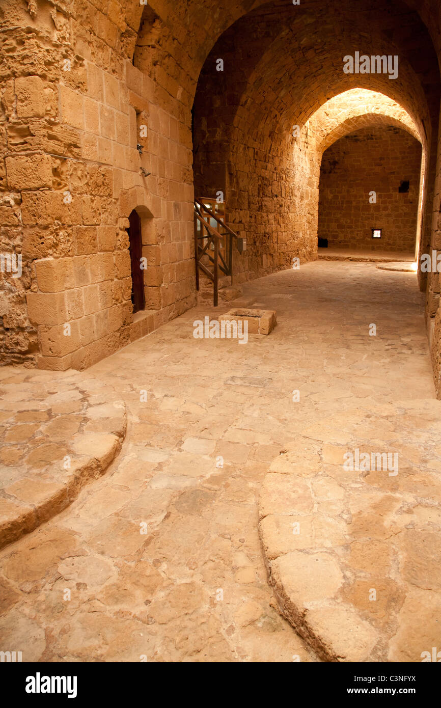 Inside Pahos Castle, Cyprus Stock Photo - Alamy