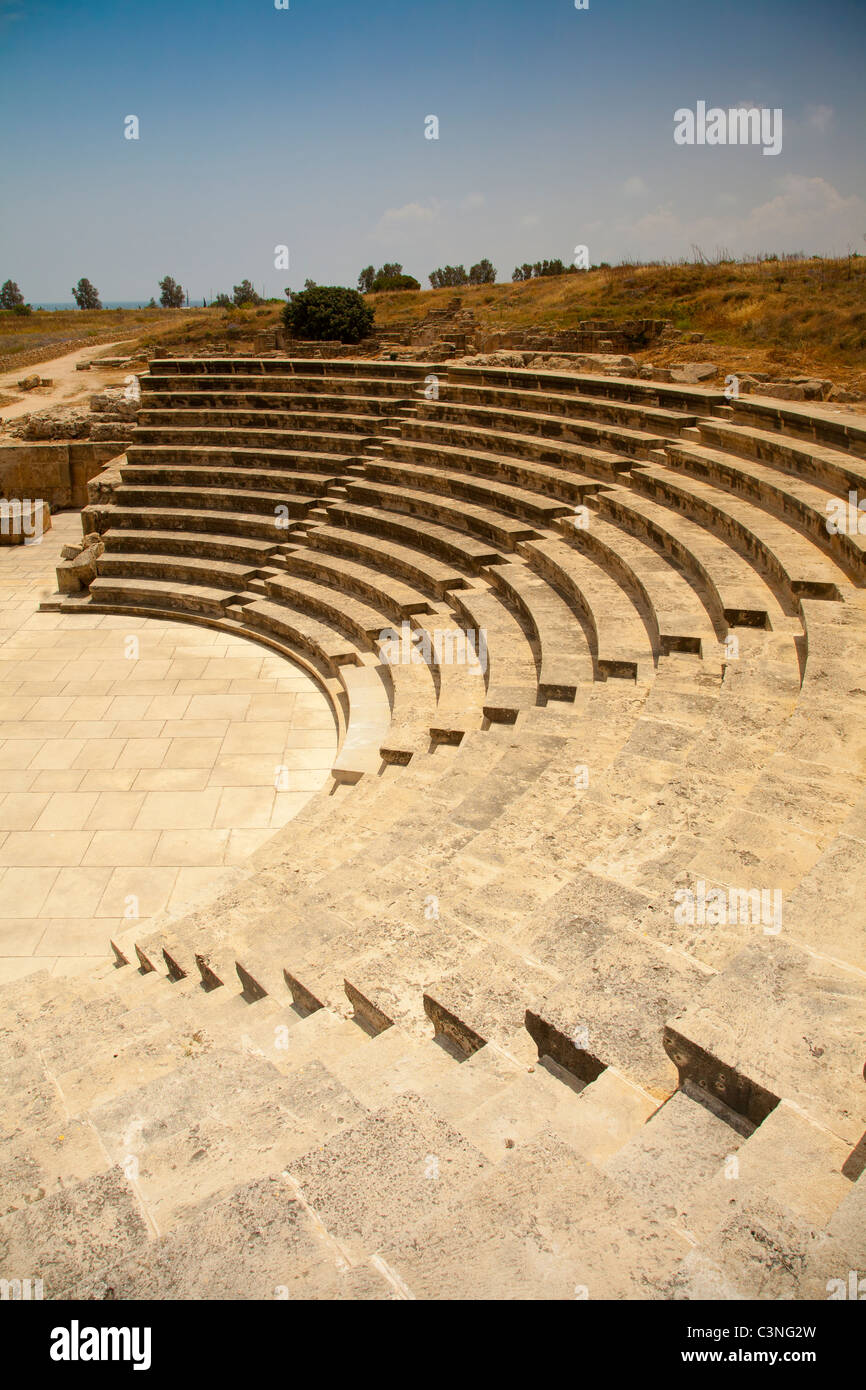 Roman Amphitheater in Paphos, Cyprus Stock Photo - Alamy