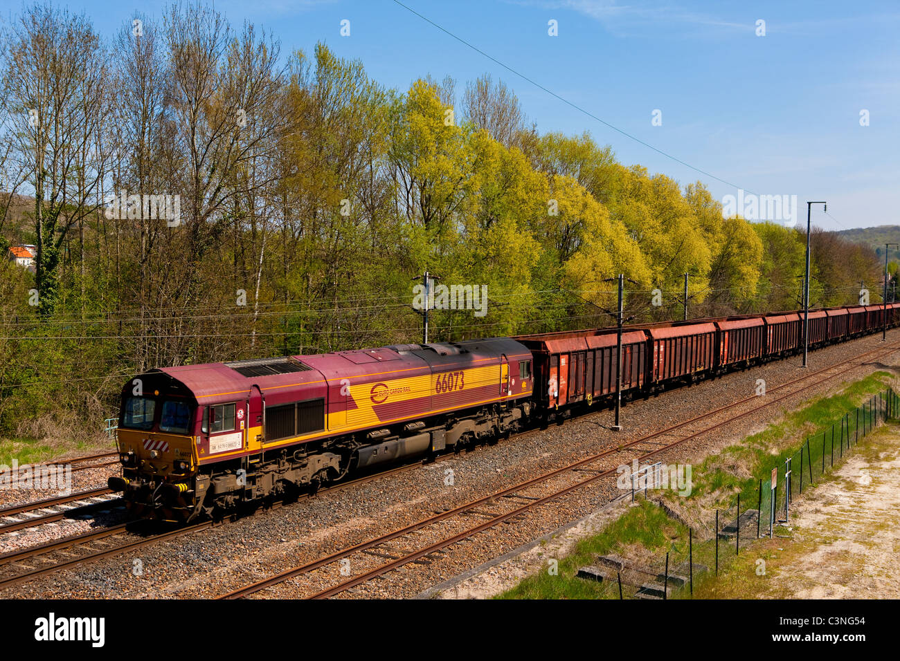 Good Train in Picardie, France Stock Photo - Alamy