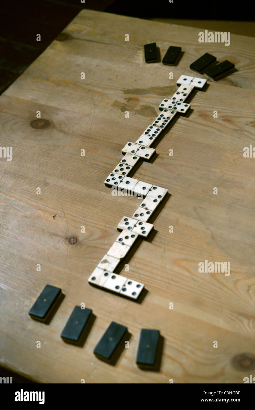 Domino board game hi-res stock photography and images - Alamy