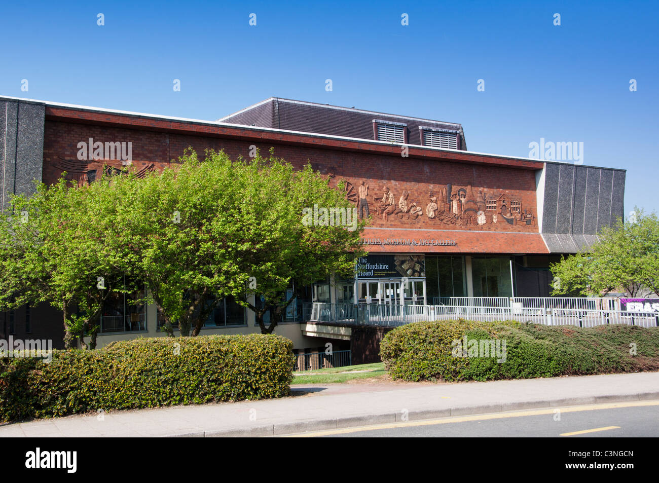 The Potteries museum and art gallery, Stoke on Trent. Staffordshire, UK ...