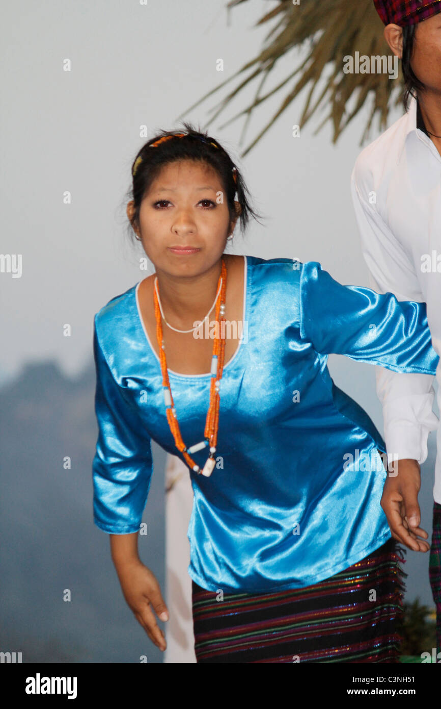 Tangsa tribes, women performing dance at Namdapha Eco Cultural Festival ...