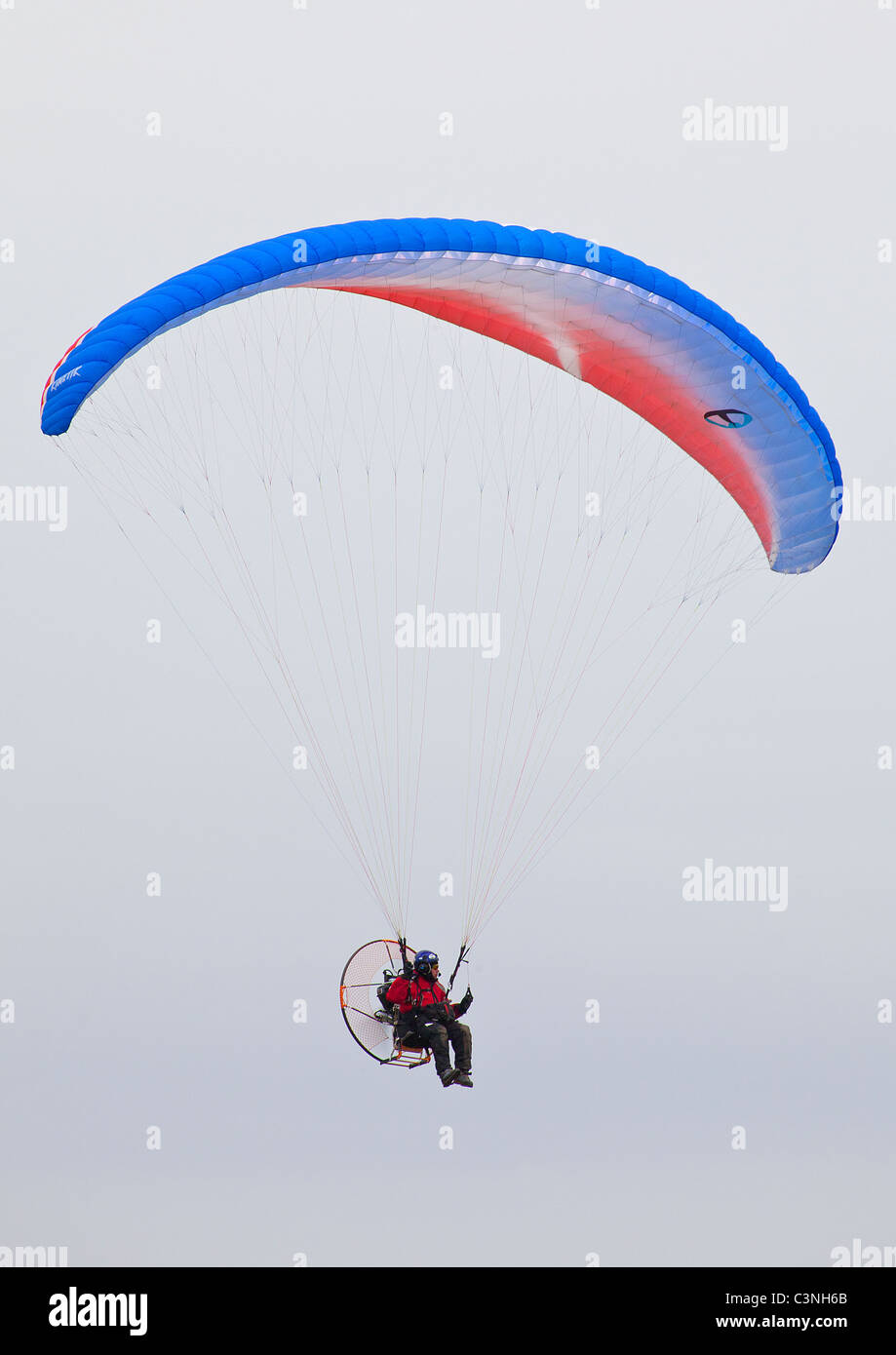 Motor para'-wing in flight at Breighton Airfield Stock Photo - Alamy