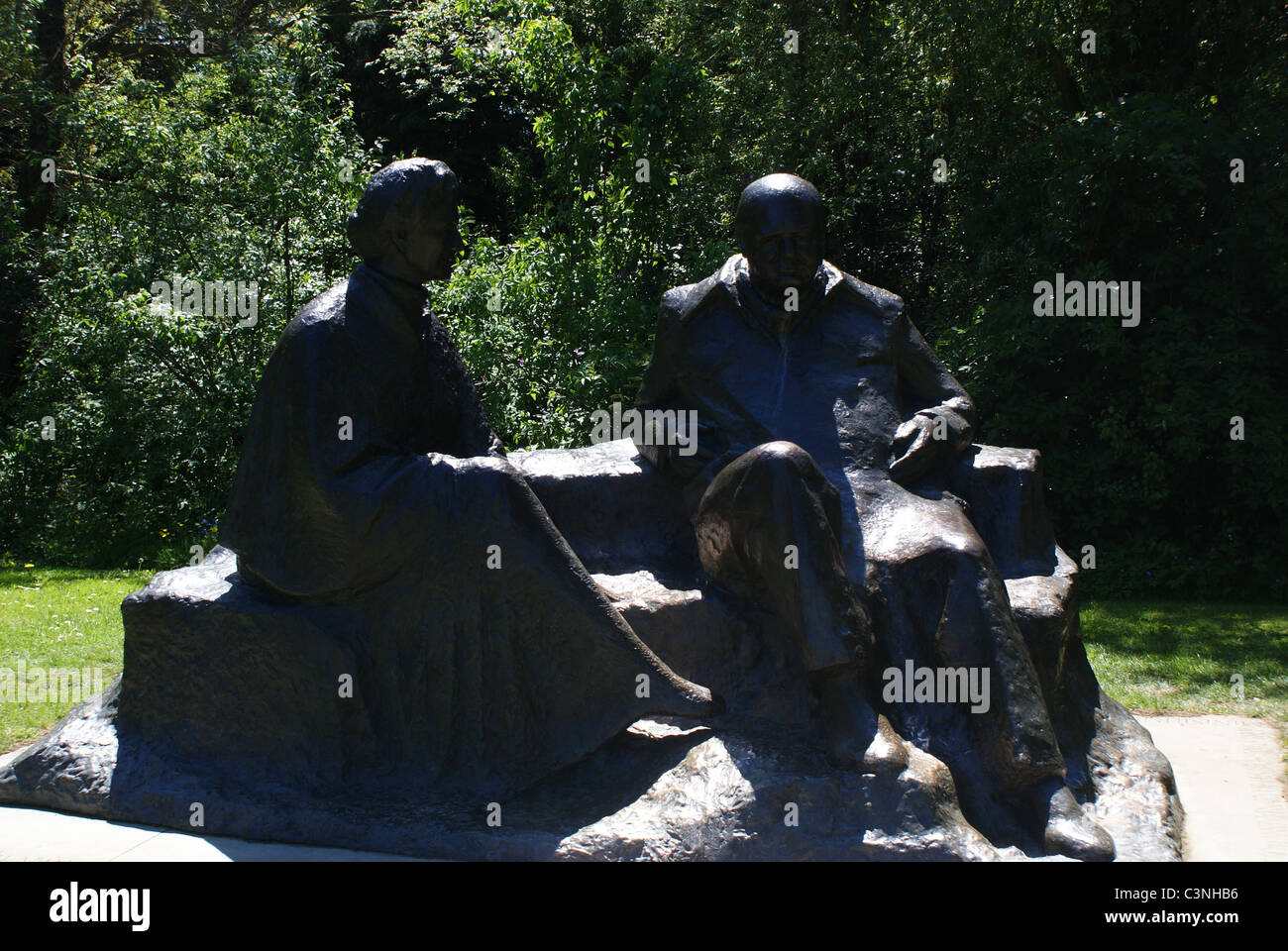 Winston Churchills Statue High Resolution Stock Photography and Images - Alamy