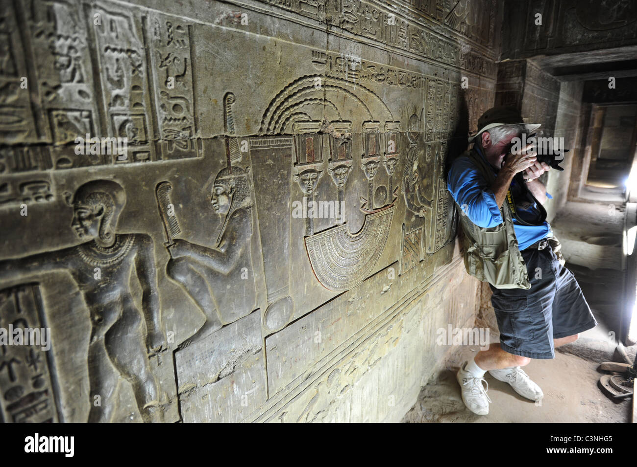 Africa Middle East Egypt Egyptian Dendara Temple Tourist photographer ...
