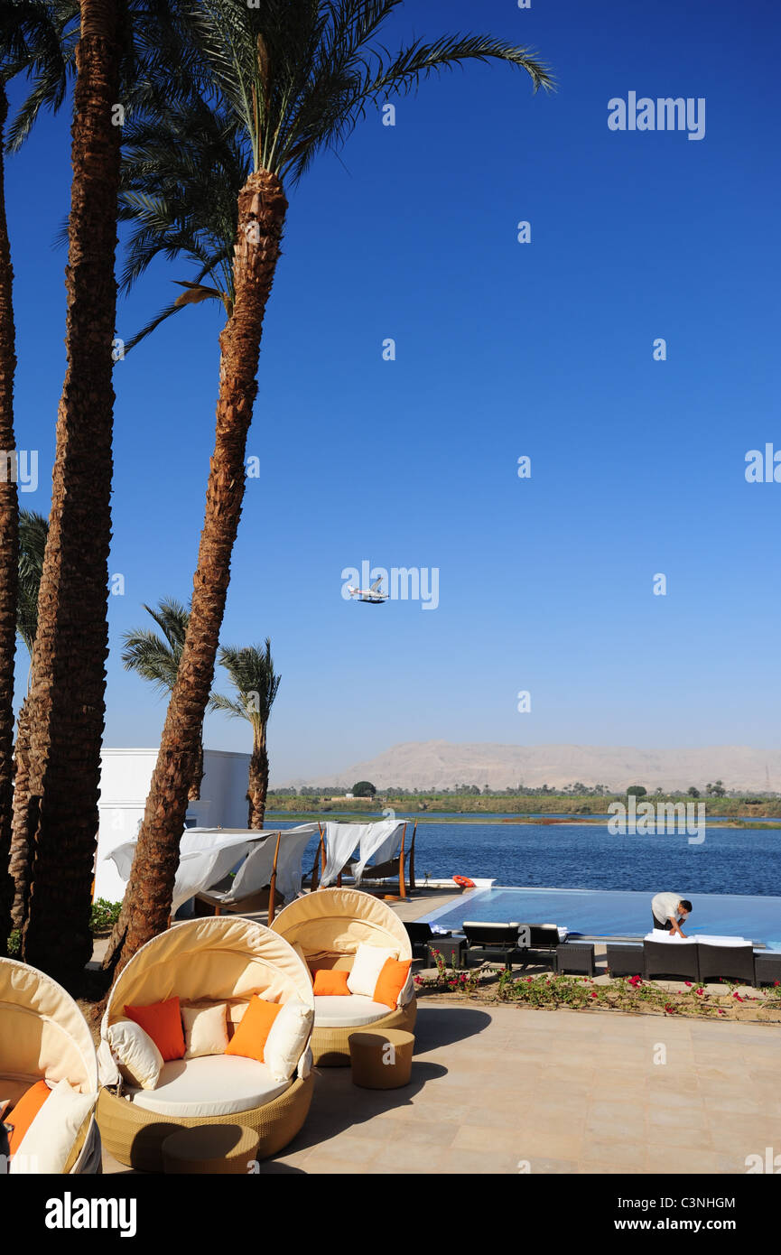 Africa Middle East Egypt Egyptian hotels luxury - Luxor Hilton - a ...