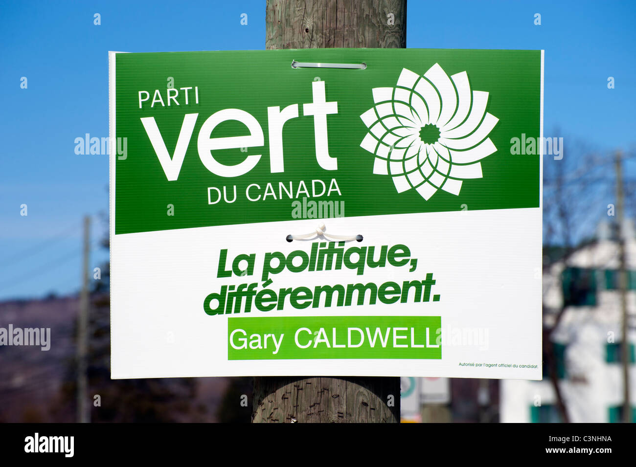 Electoral campaign sign or poster hi-res stock photography and images ...