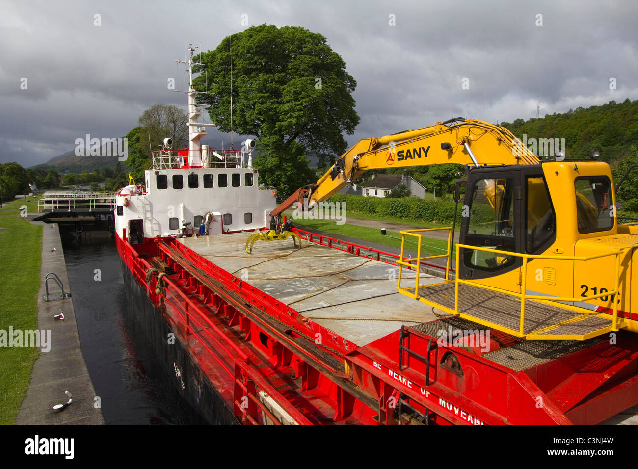 Neptune's Staircase Caledonian Canal Banavie, near Fort William ...