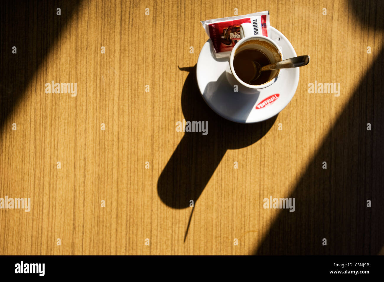 Empty cup of coffee Stock Photo - Alamy