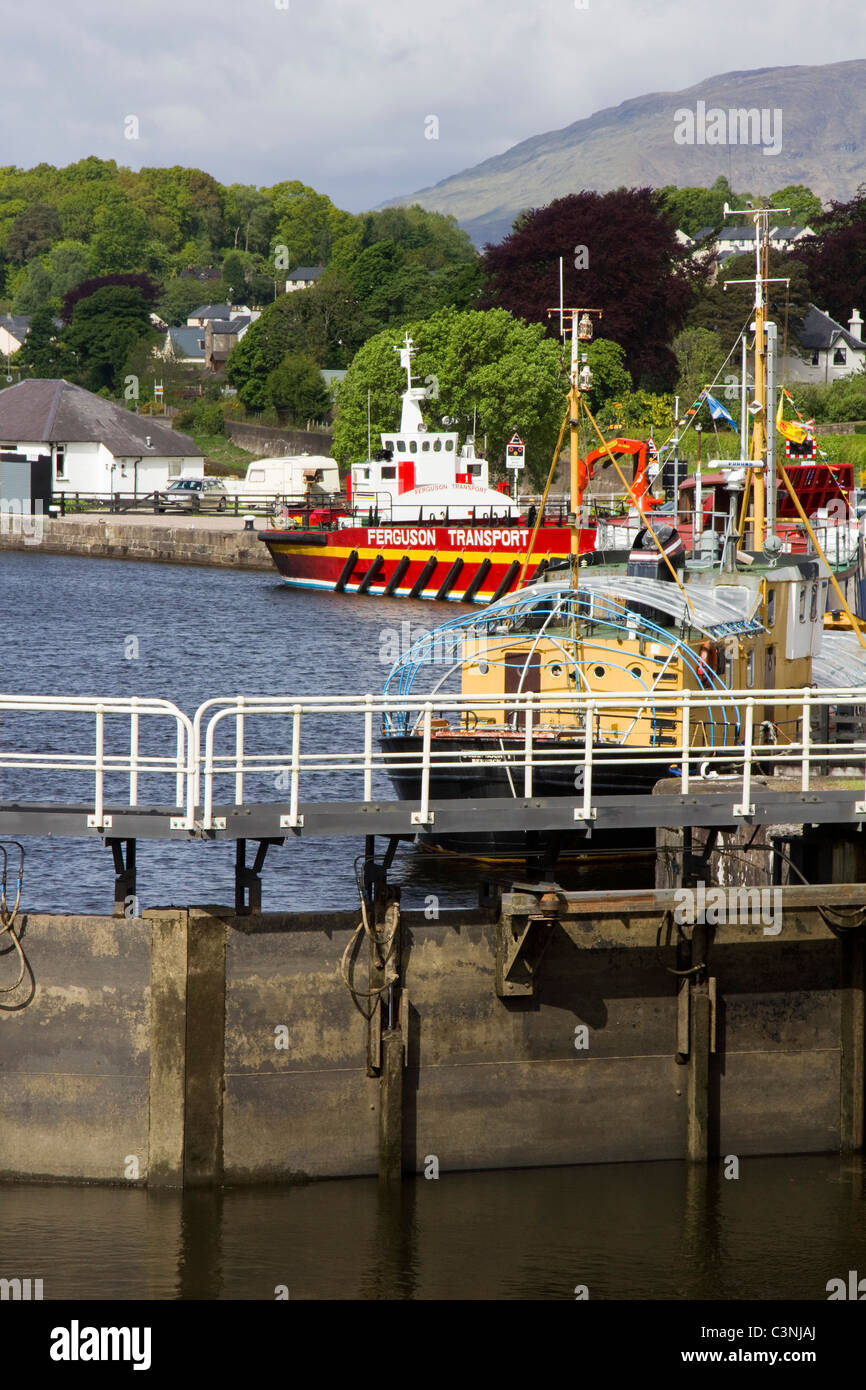 Corpach canal locks hi-res stock photography and images - Alamy