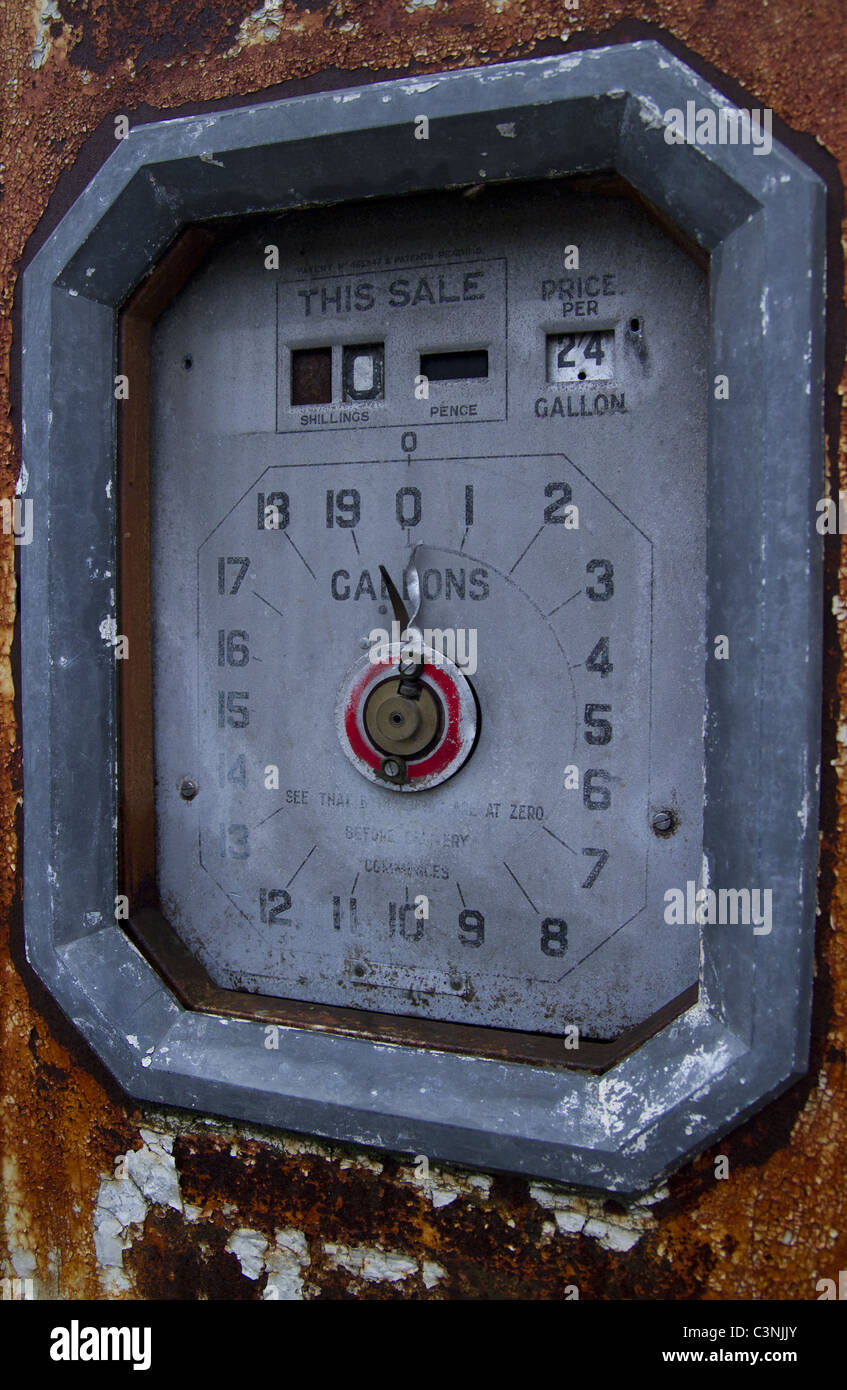 Old rusty fuel pump hi-res stock photography and images - Alamy