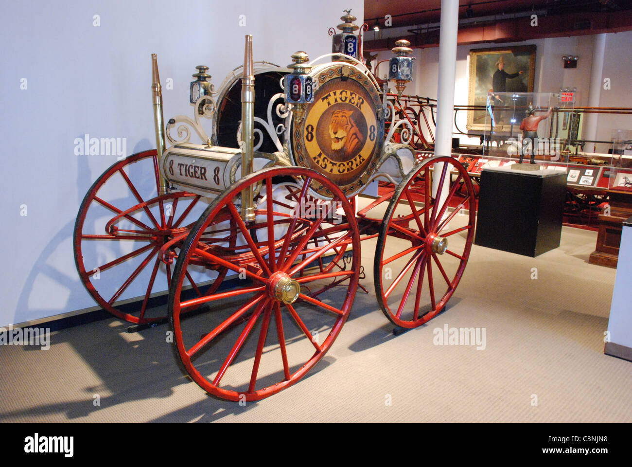 Fire Department museum NewYork Stock Photo - Alamy