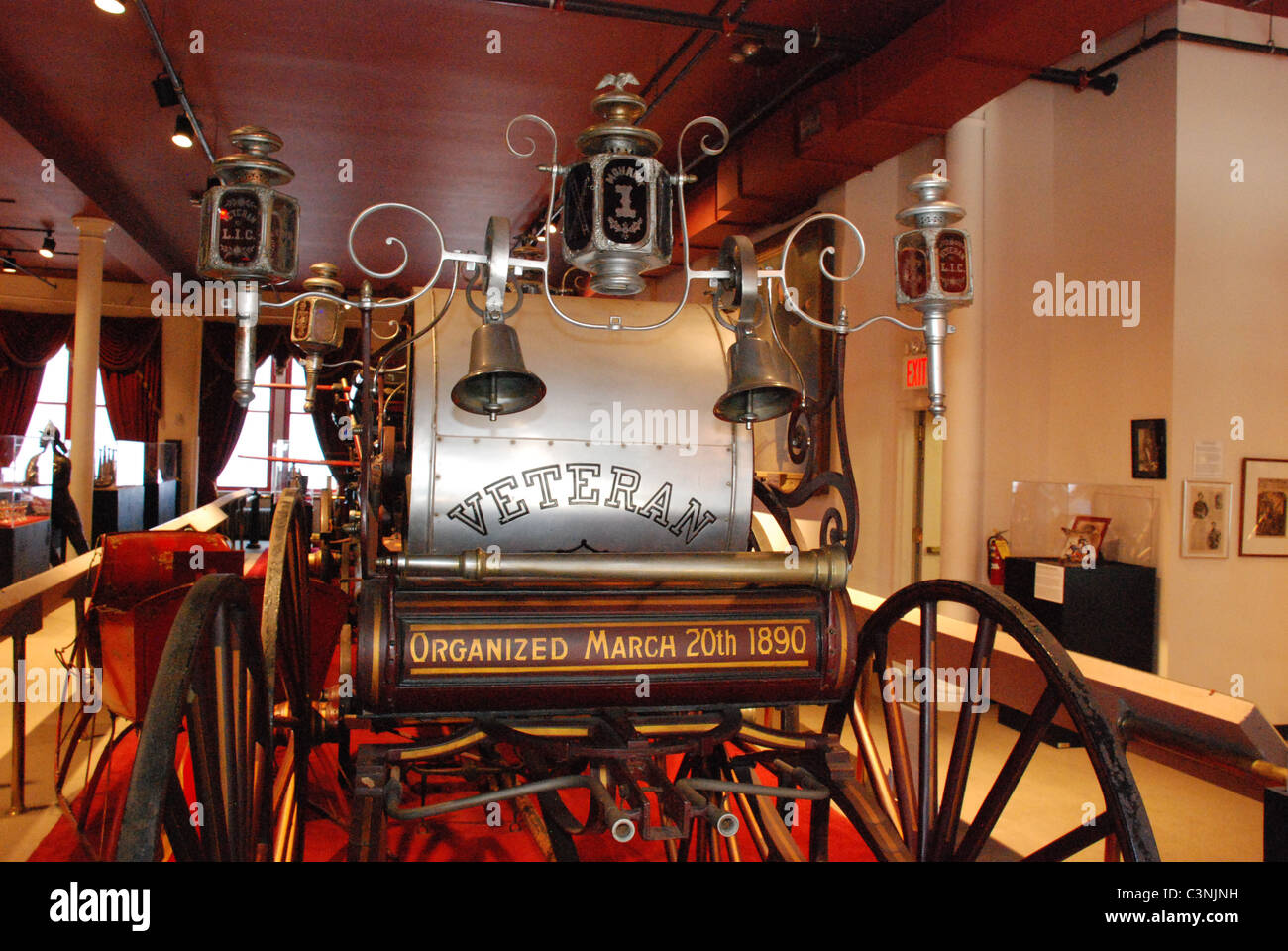 Fire Department museum NewYork Stock Photo - Alamy