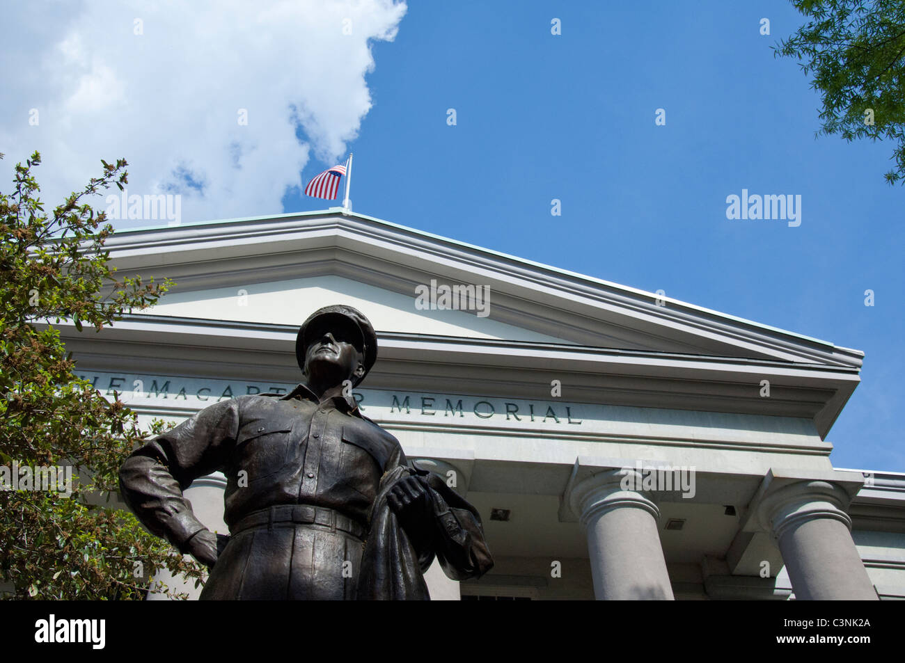 Virginia, Norfolk. Macarthur Square, General Douglas MacArthur Memorial ...