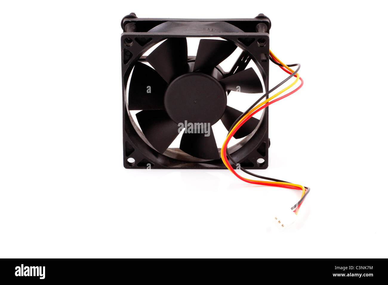 Computer fan isolated on white background Stock Photo - Alamy