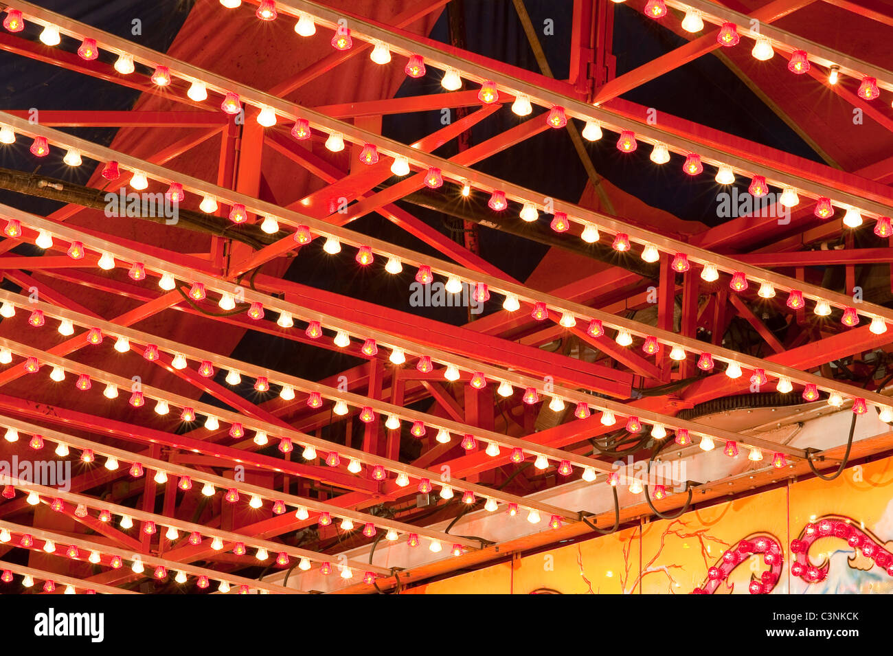 Lights county fair carnival rides hi-res stock photography and images ...